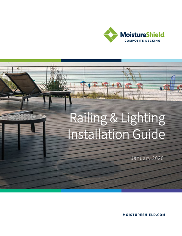 Deck Specifications for MoistureShield Composite Decking