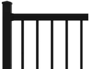 MoistureShield Compass Aluminum Deck Railing