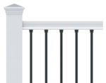 Navigator Composite Deck Railing from MoistureShield